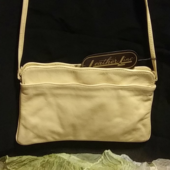 Bags | Vintage Leather Line Purse | Poshmark